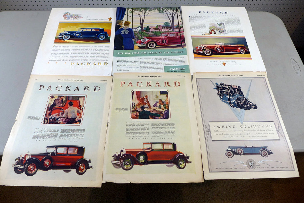 Packard 30 Original Ads – Vintage Auto Posters