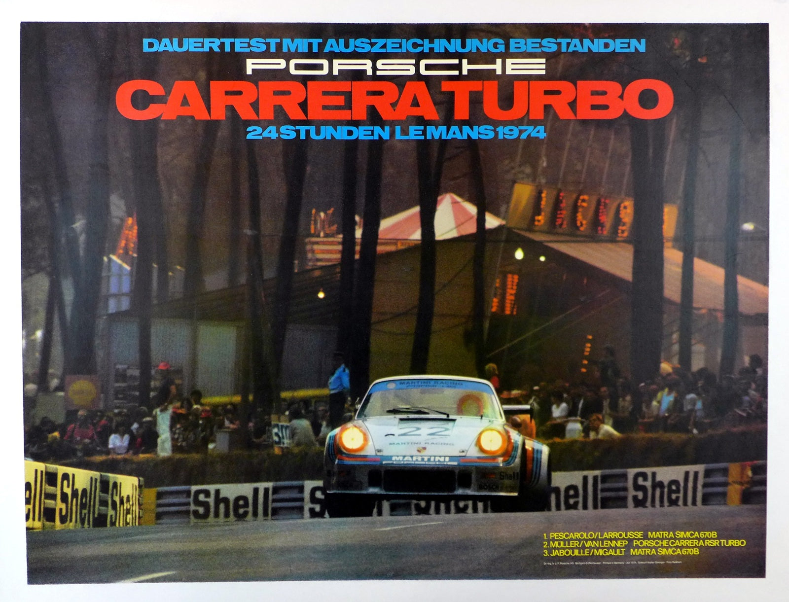 Porsche Factory - 911 Era – Vintage Auto Posters