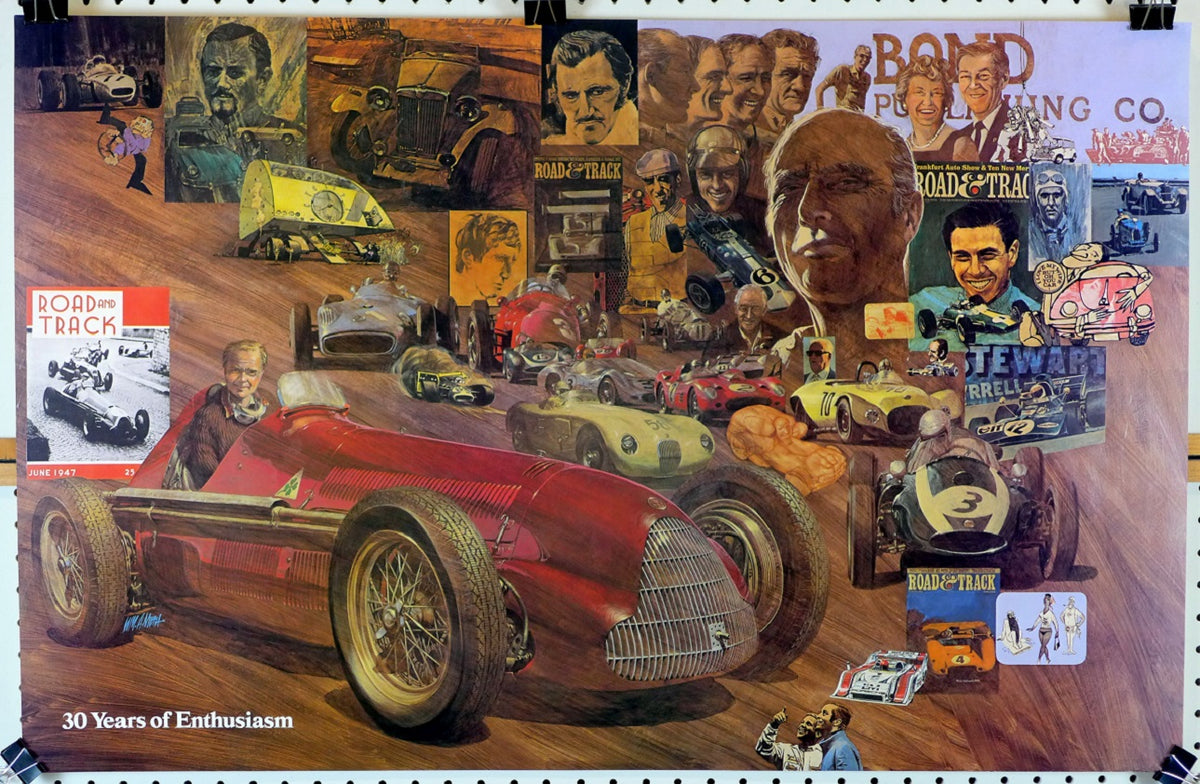 1970s-80s-90s Collection – Vintage Auto Posters